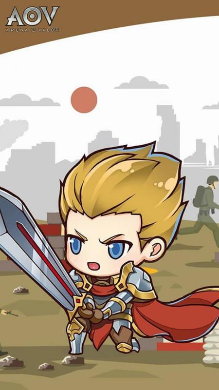 Mới nhất bộ hình nền tướng liên quân chibi dễ thương cho điện thoại