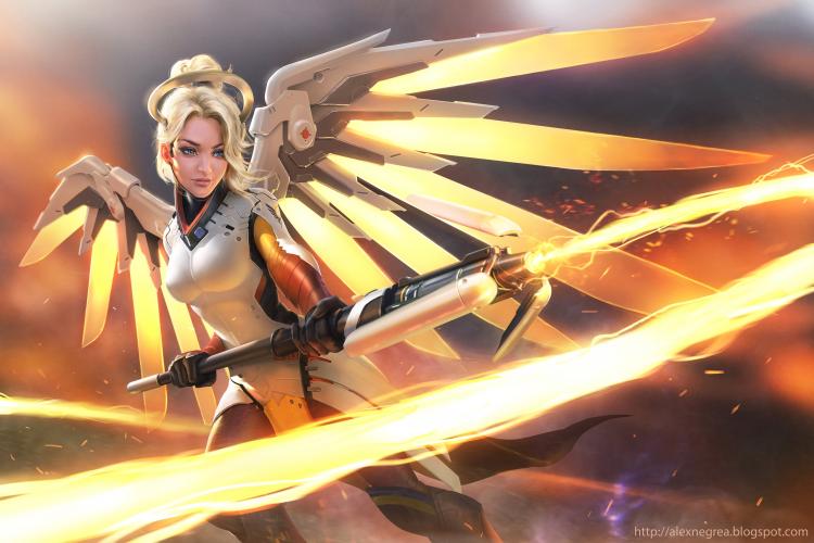 Bộ hình nền các hot girl Overwatch